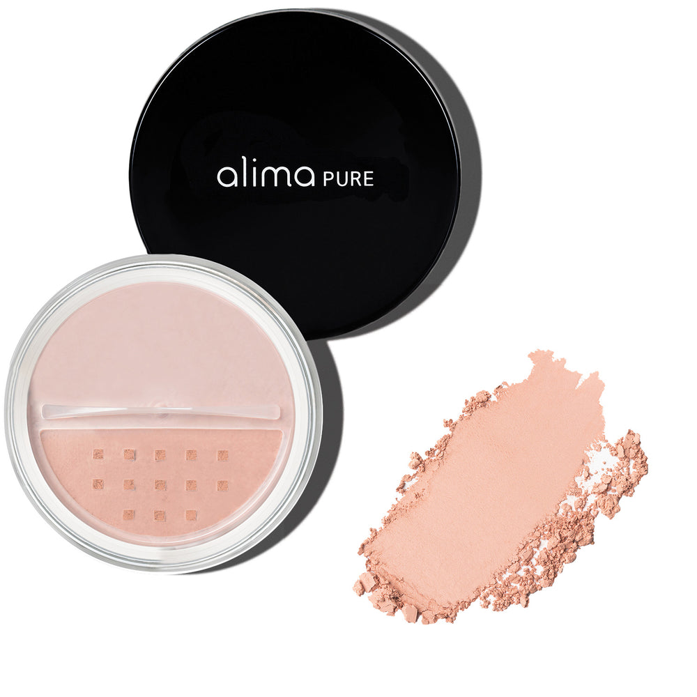 Alima Pure Loose Mineral Satin Matte Blush | The Nature of Beauty